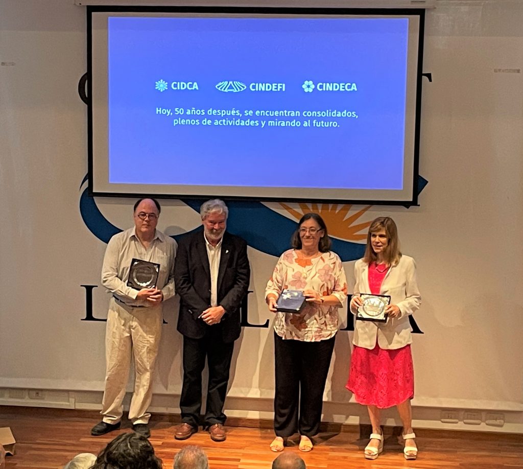 Acto conmemorativo por los 50 años del CIDCA, CINDECA y CINDEFI